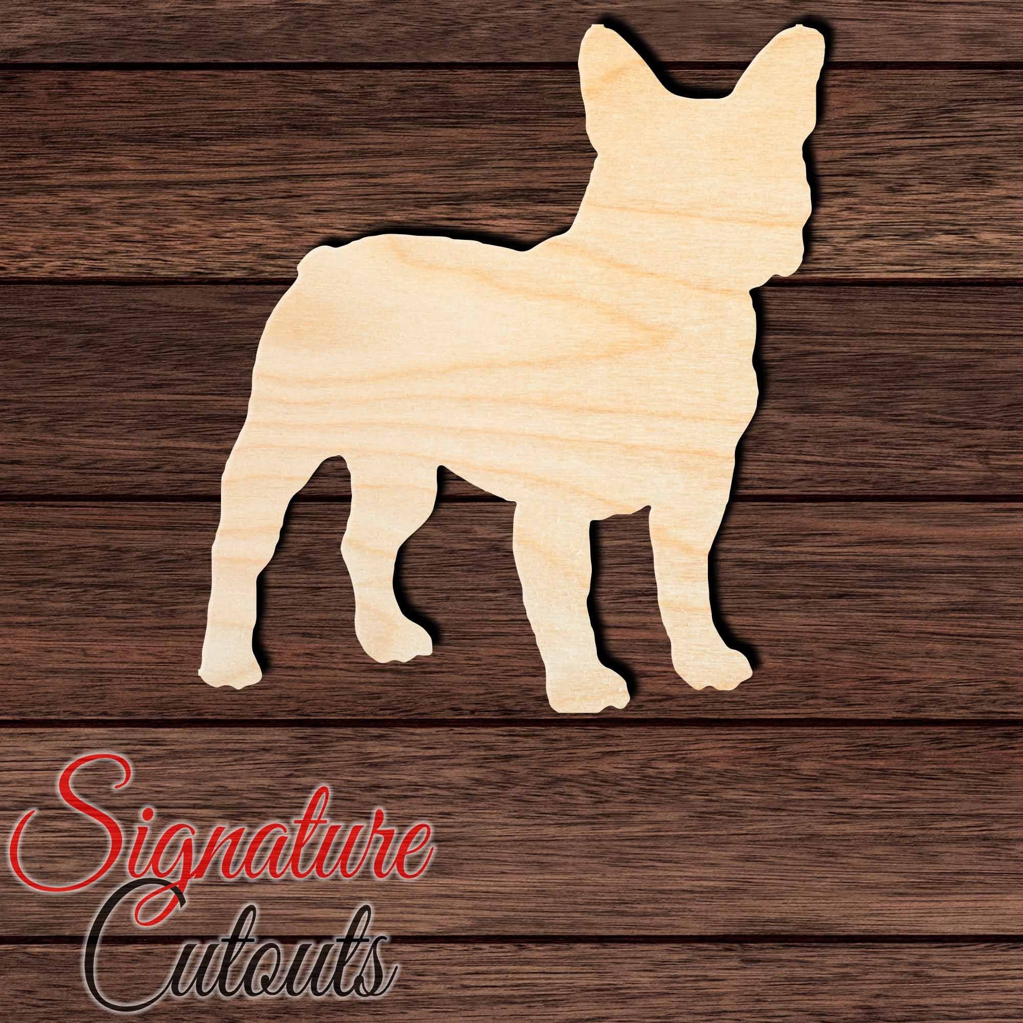 French Bulldog Unfinished Wooden Cutout for Crafting, Home & Room Décor ...