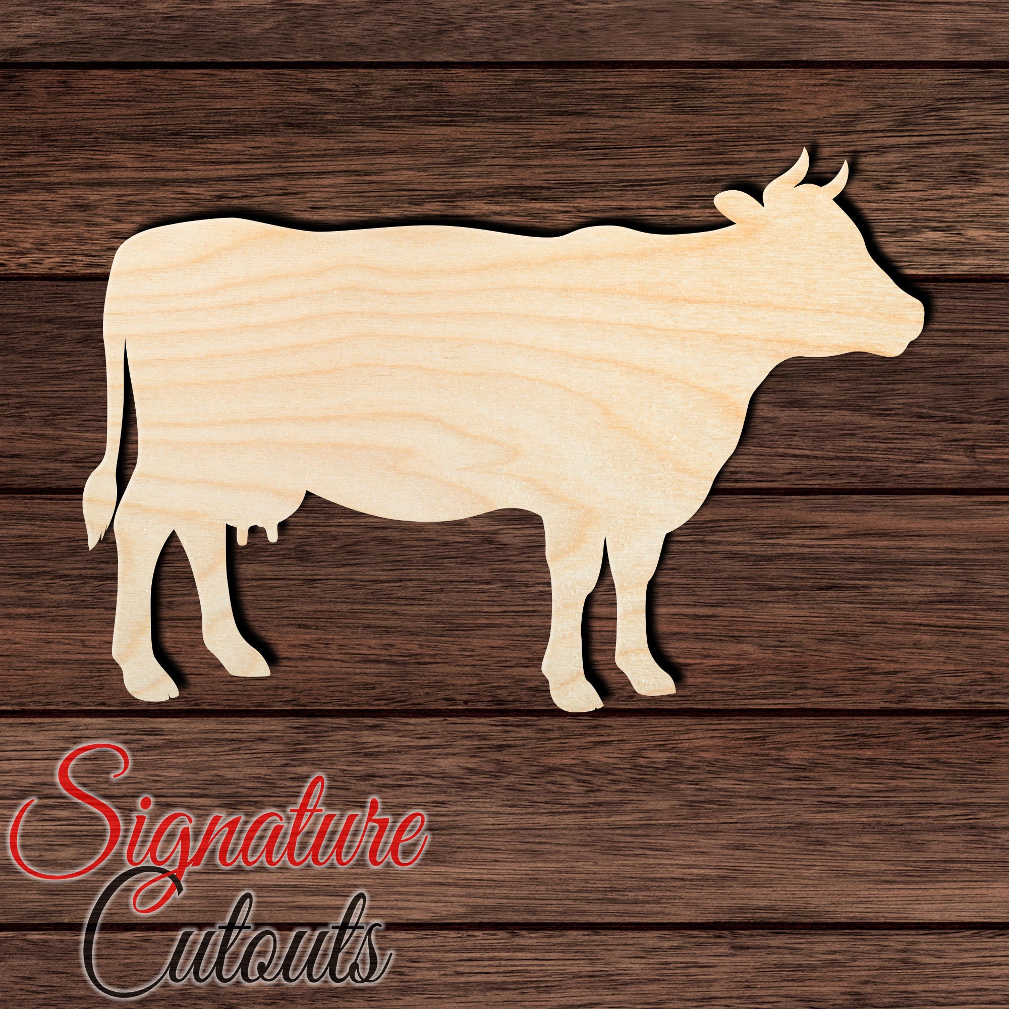 Cow 001 Wooden Shape Cutout for Crafting Home & Room Décor - Etsy