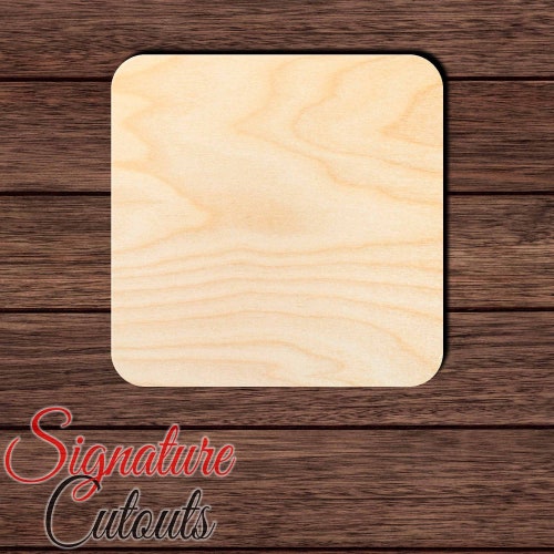 Square Wooden HQ Cutout for Crafting Home & Room Décor and - Etsy