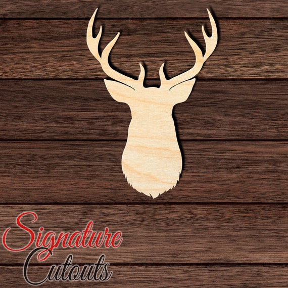 Deer 002 Wooden HQ Cutout for Crafting Home & Room Décor and | Etsy