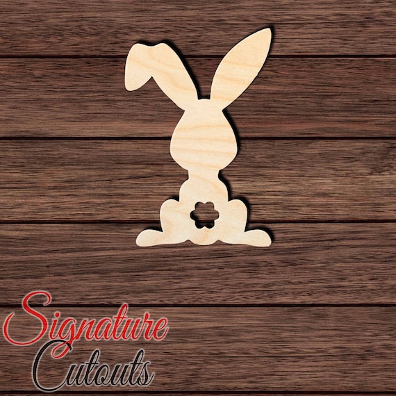 Rabbit Bunny 018 Wooden Shape Cutout for Crafting Home & Room | Etsy