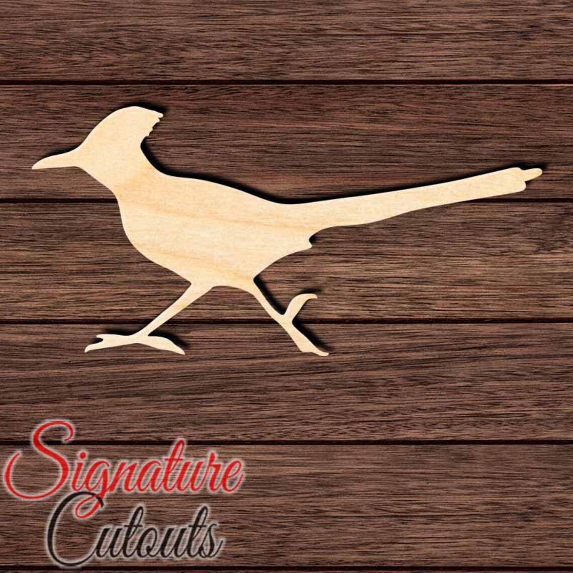 Roadrunner 001 Unfinished Wooden Cutout for Crafting Home & - Etsy