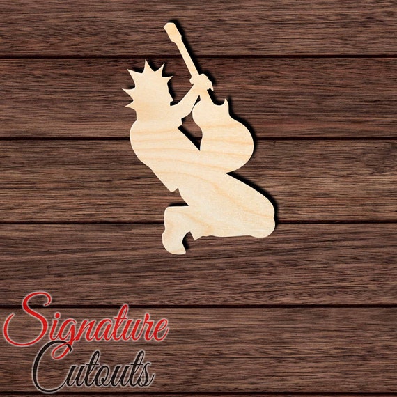 Rockstar 004 Wooden Shape Cutout for Crafting Home & Room | Etsy