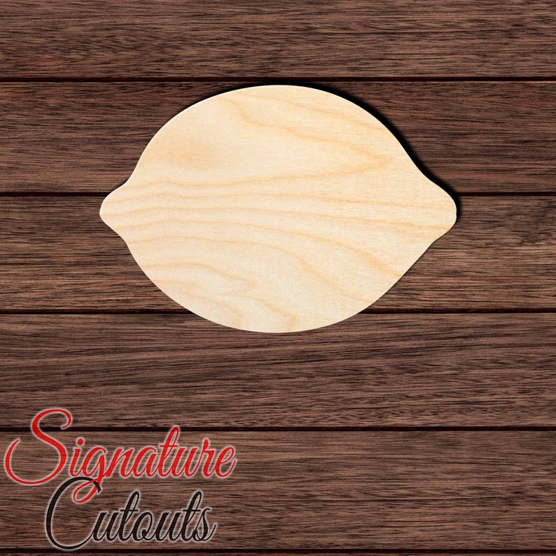 Lemon 002 Wooden Shape Cutout for Crafting, Home & Room Décor, and ...