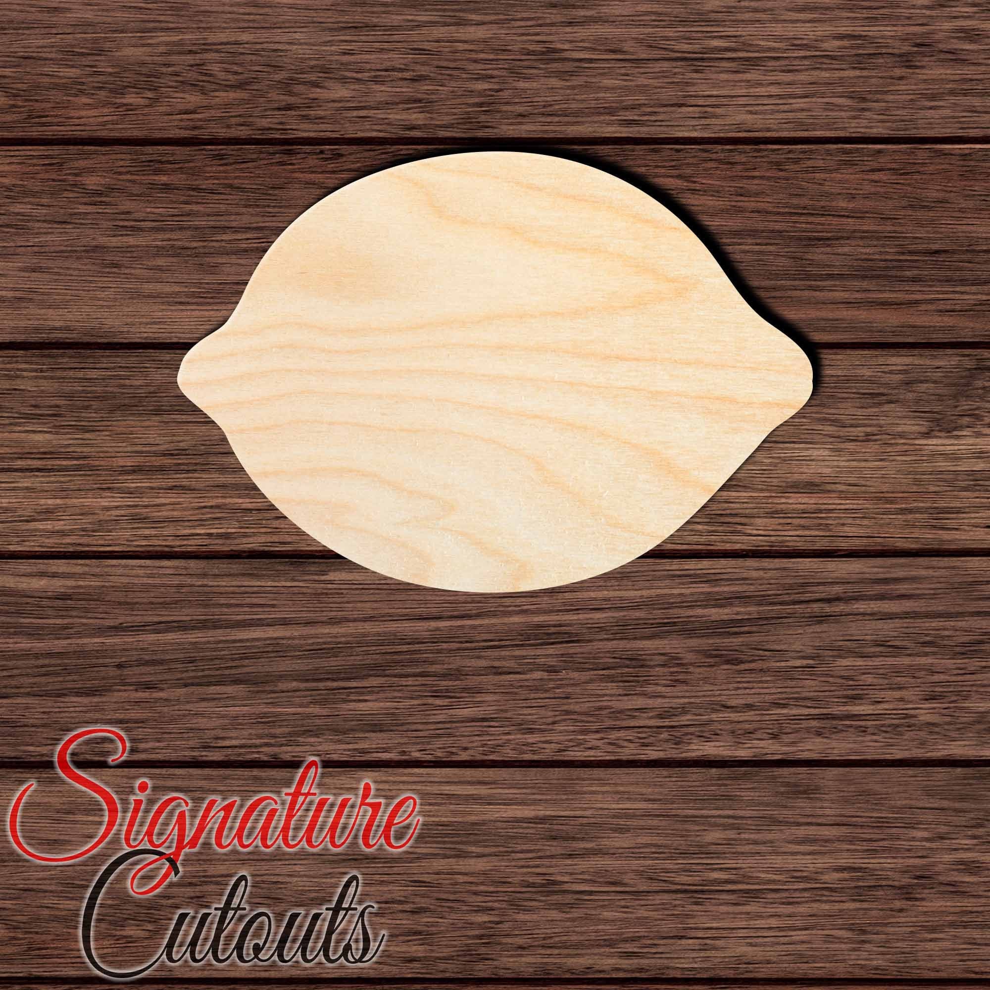 Lemon 002 Wooden Shape Cutout for Crafting, Home & Room Décor, and ...