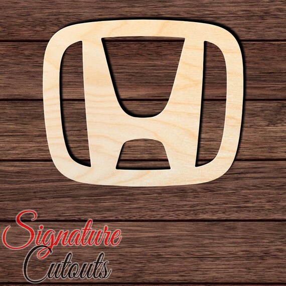 JDM Car Logo 001 Unfinished Wooden Cutout for Crafting Home & - Etsy
