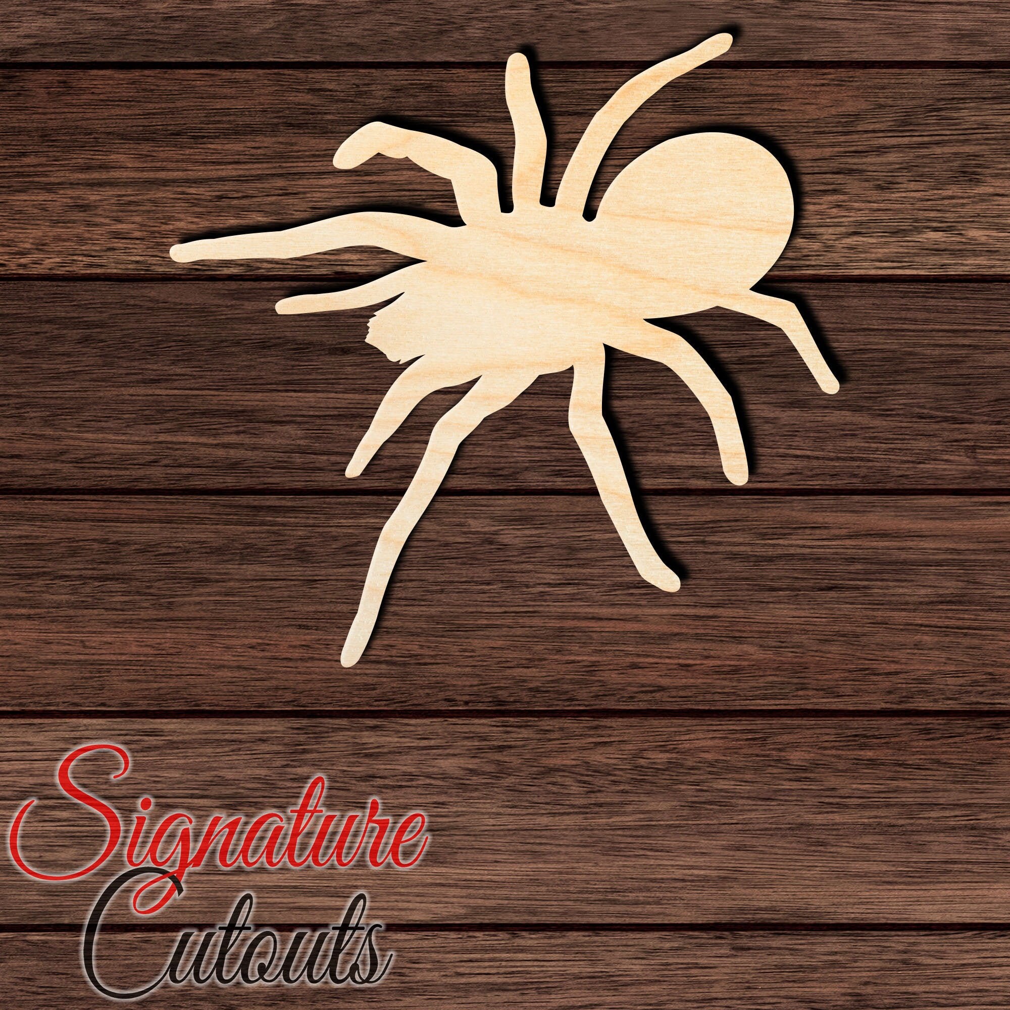 Spider 001 Unfinished Wooden Cutout for Crafting Home & Room - Etsy