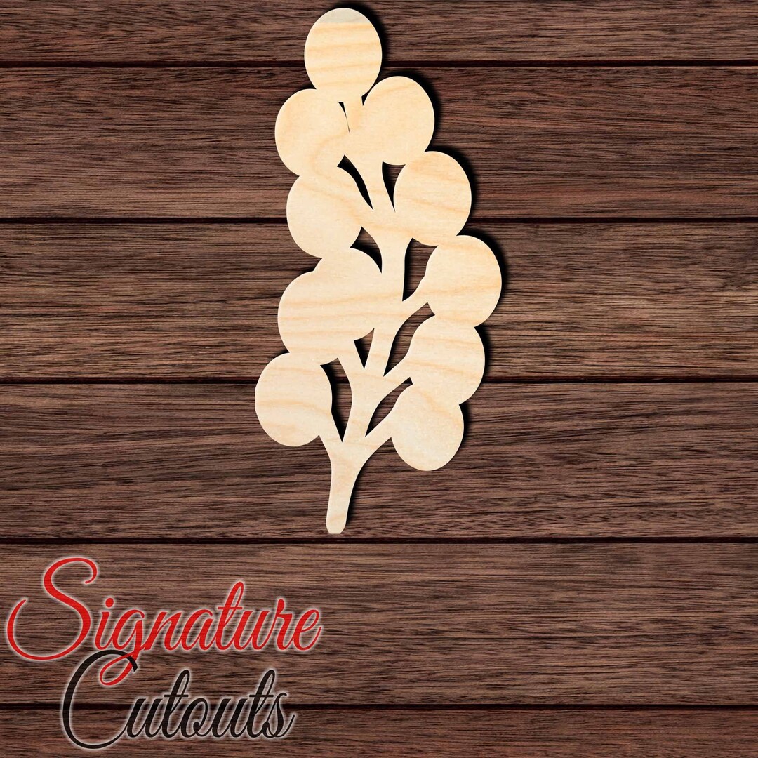 Seaweed 005 Shape Cutout for Crafting, Home & Room Décor, and Other DIY ...