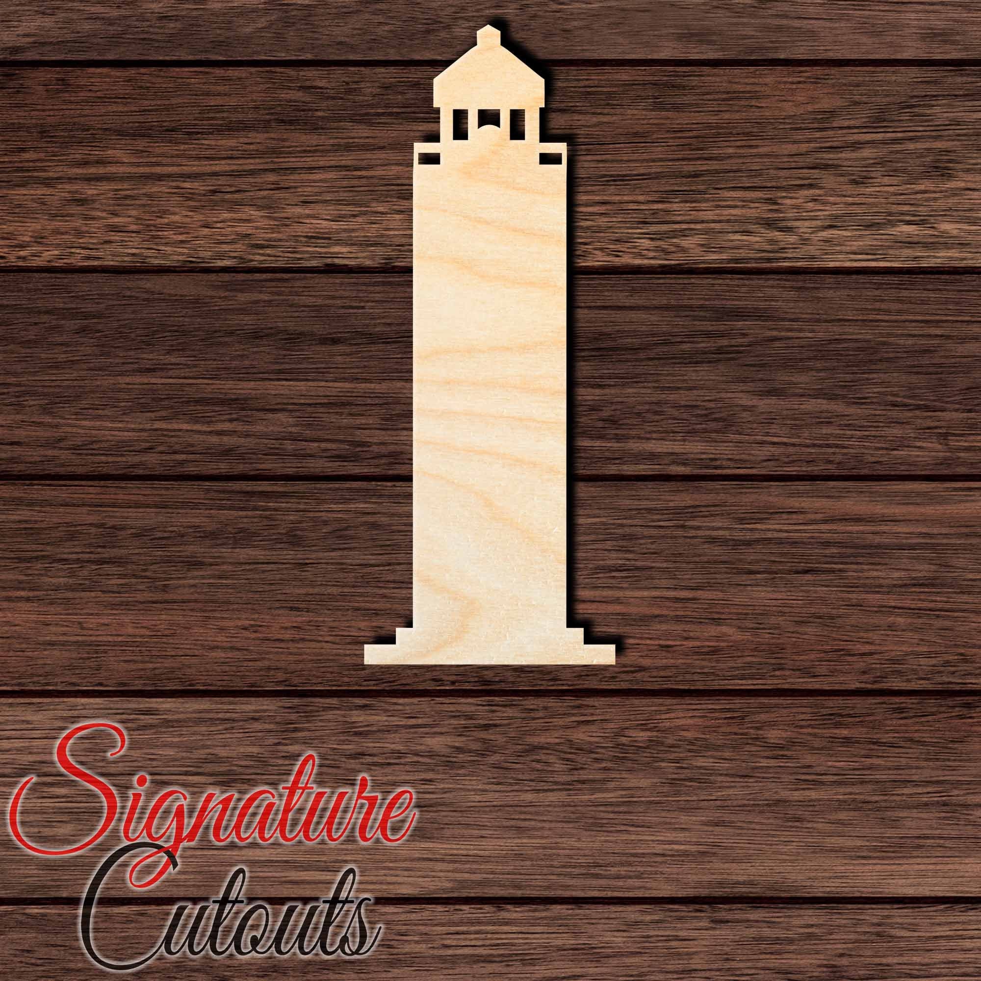 Lighthouse 001 Unfinished Wooden Cutout for Crafting, Home & Room Décor ...