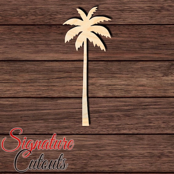 Palm Tree 006 Wooden HQ Cutout for Crafting Home & Room | Etsy