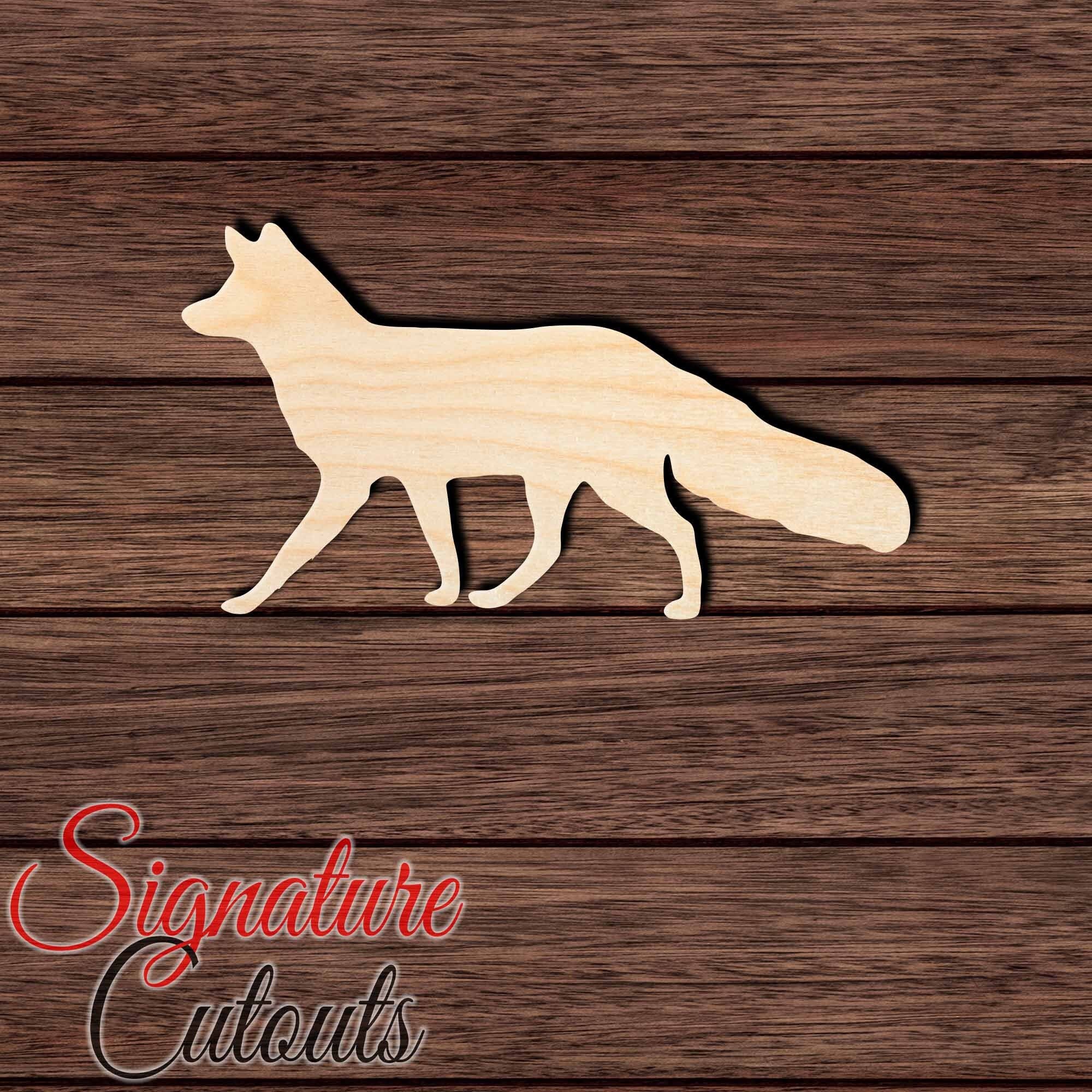 Coyote 002 Wooden Shape Cutout for Crafting, Home & Room Décor, and ...