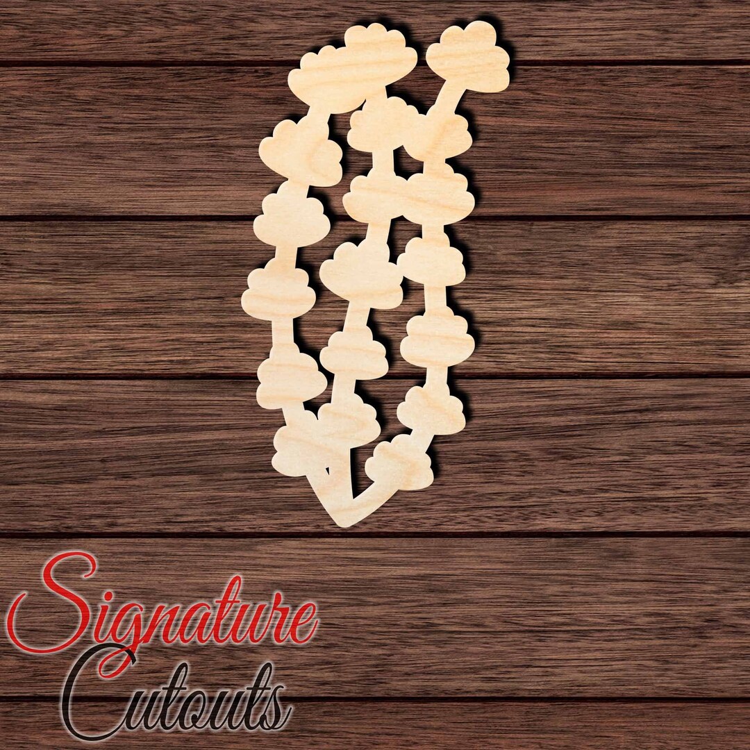 Seaweed 014 Shape Cutout for Crafting, Home & Room Décor, and Other DIY ...