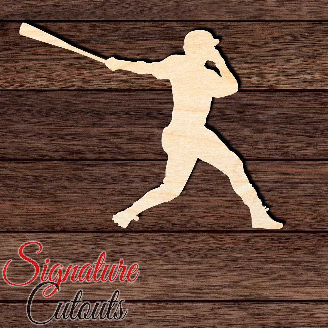 Baseball 003 Wooden Shape Cutout for Crafting, Home & Room Décor, and ...