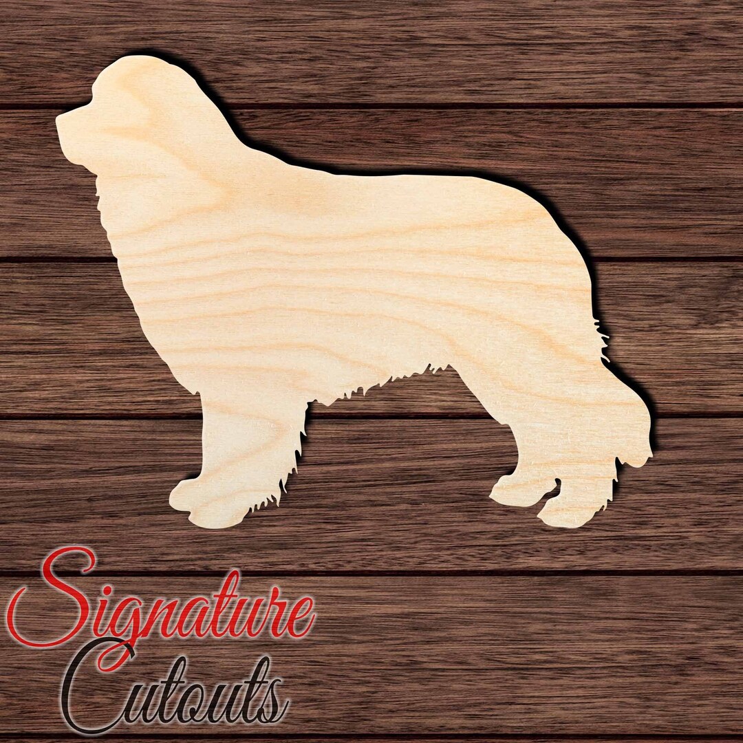 Newfoundland 009 Shape Cutout in Wood for Crafting, Home & Room Décor ...