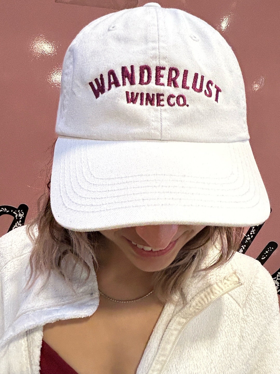 Unisex Cap With Personalized Embroidered Text Unisex Baseball Cap ...