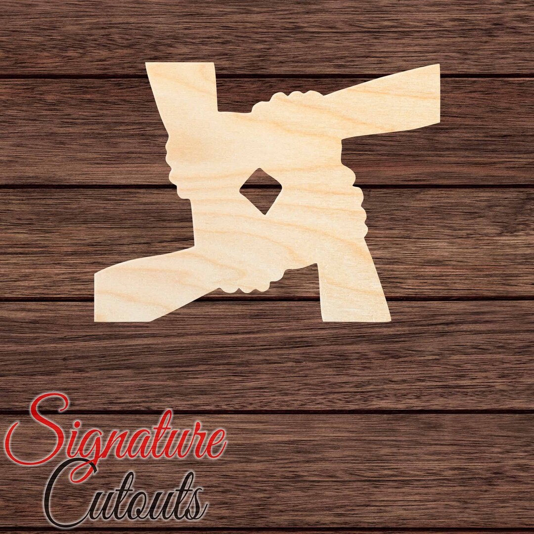 Teamwork 001 Wooden HQ Cutout for Crafting, Home & Room Décor, and ...