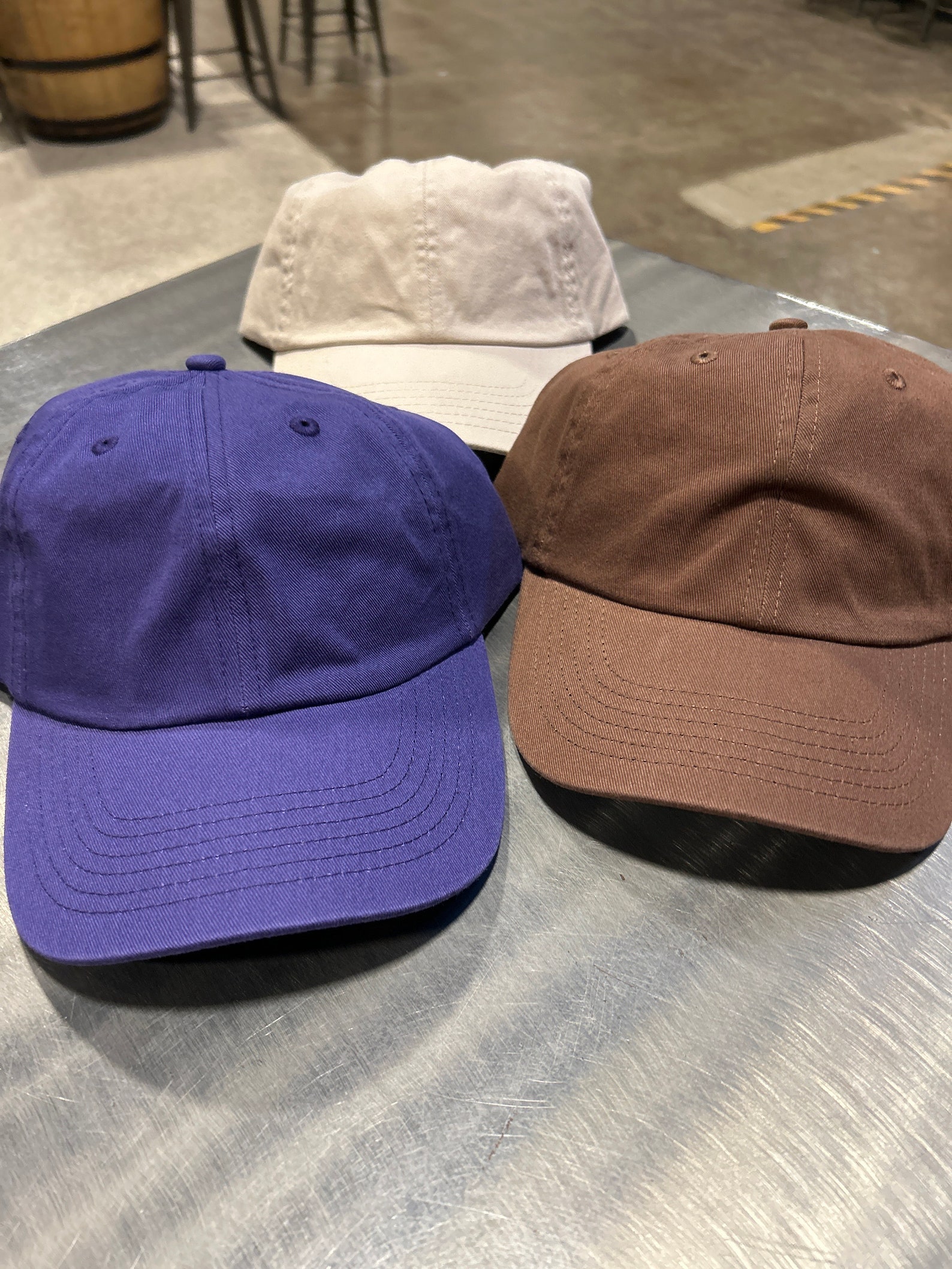 Unisex Cap With Personalized Embroidered Text Unisex Baseball Cap ...