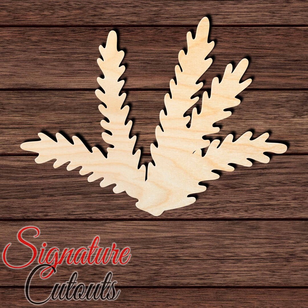 Seaweed 010 Shape Cutout for Crafting, Home & Room Décor, and Other DIY ...