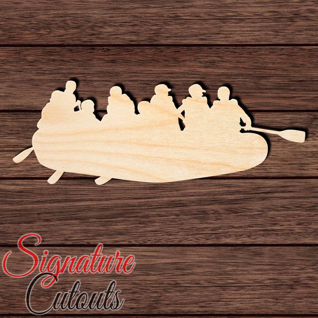 Raft 001 Shape Cutout for Crafting, Home & Room Décor, and Other DIY ...