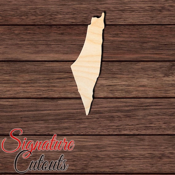 Palestine Unfinished Wooden Cutout for Crafting Home & Room | Etsy