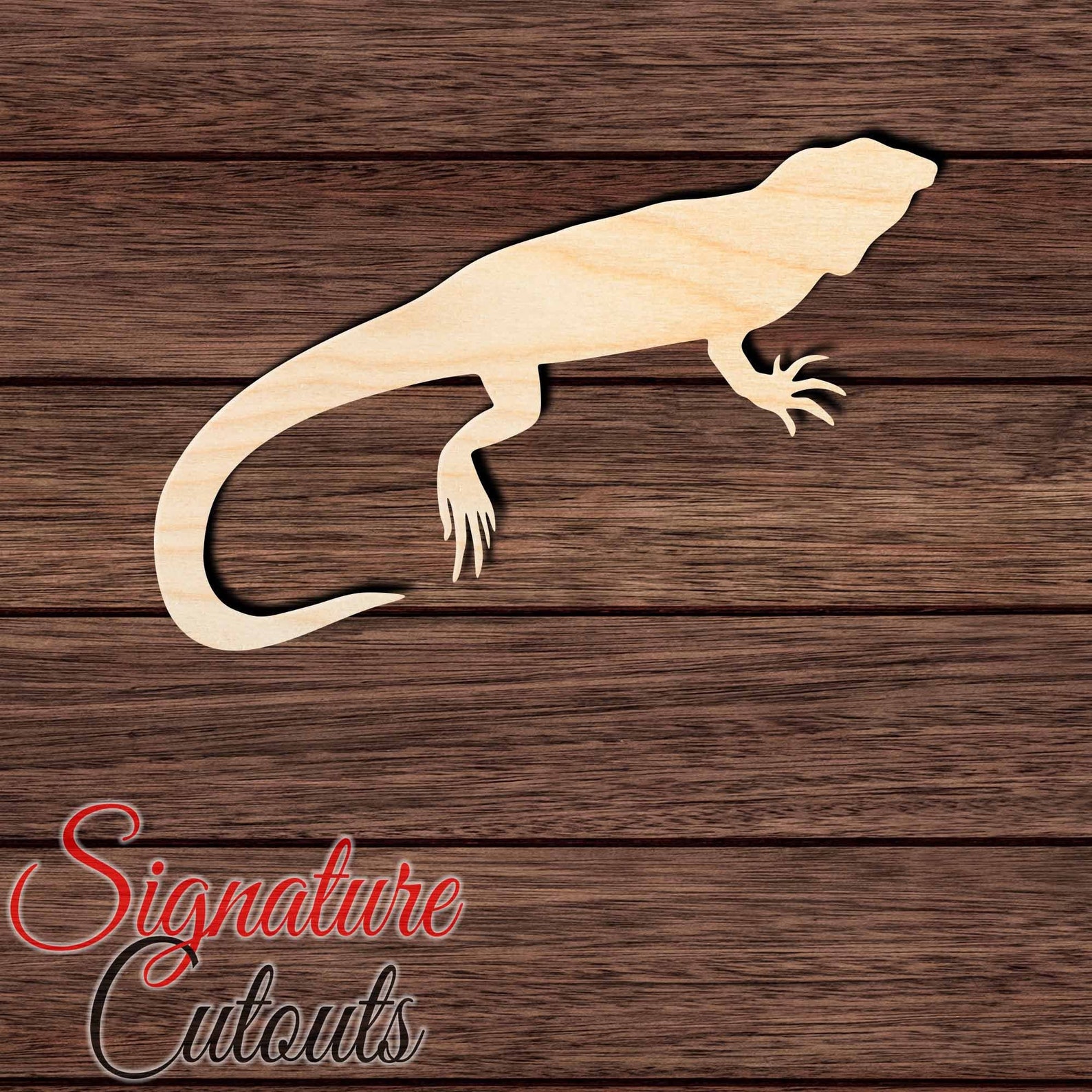 Iguana 001 Wooden Shape Cutout for Crafting Home & Room - Etsy