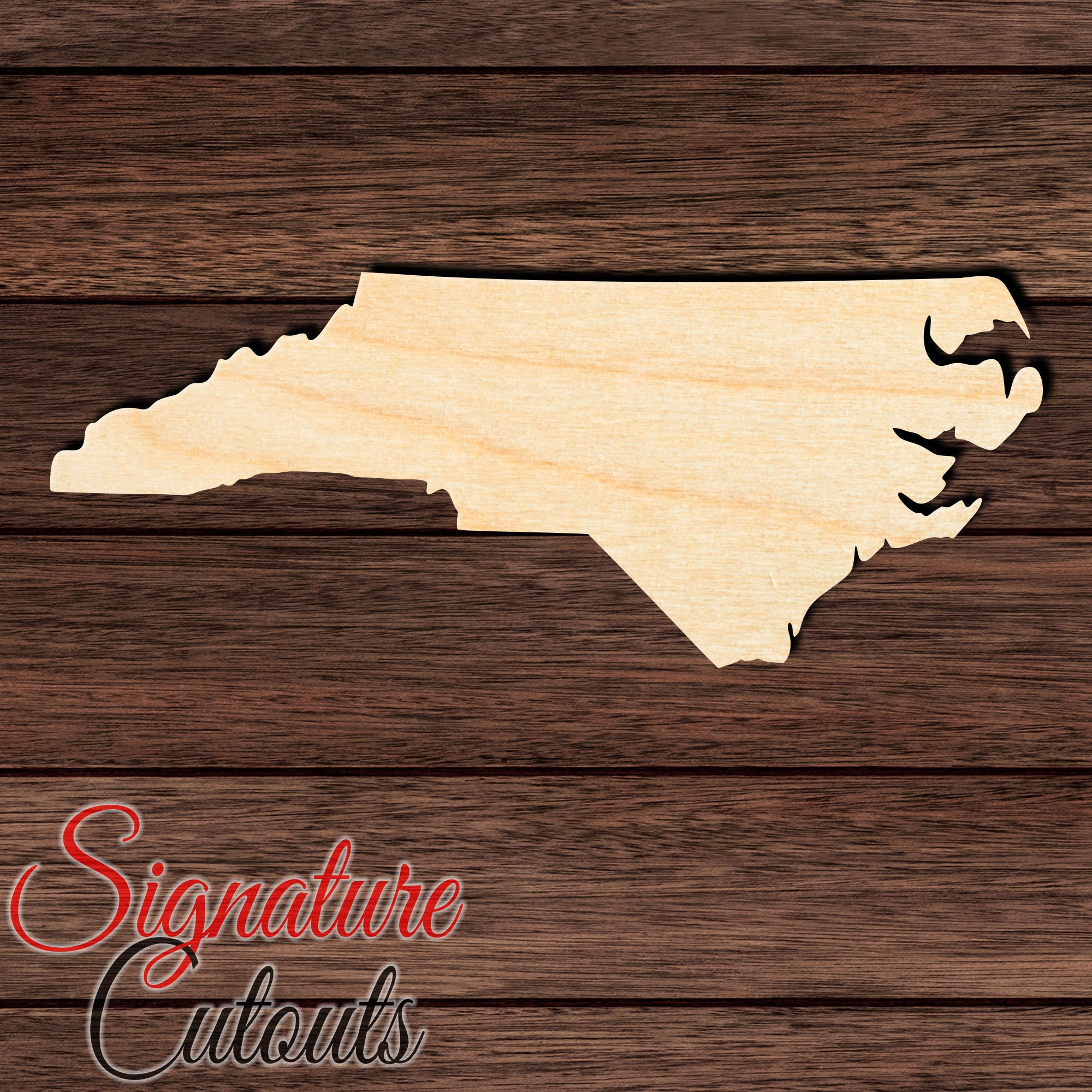 North Carolina State Wooden Cutout for Crafting Home & Room | Etsy
