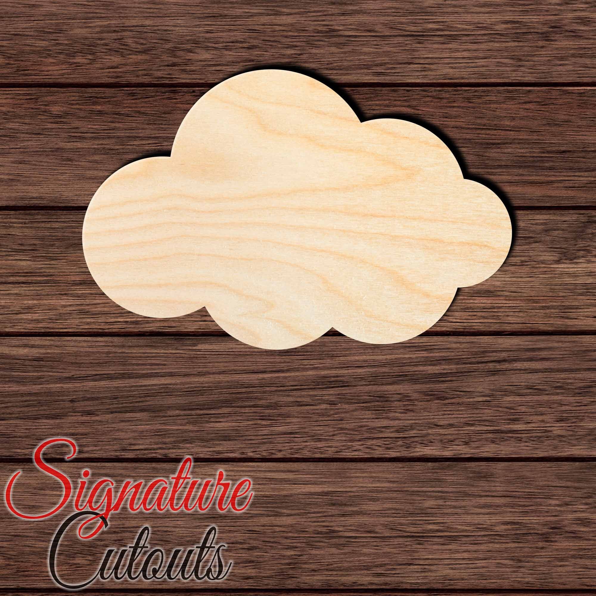 Cloud 005 Wooden Cutout for Crafting Home & Room Décor and | Etsy