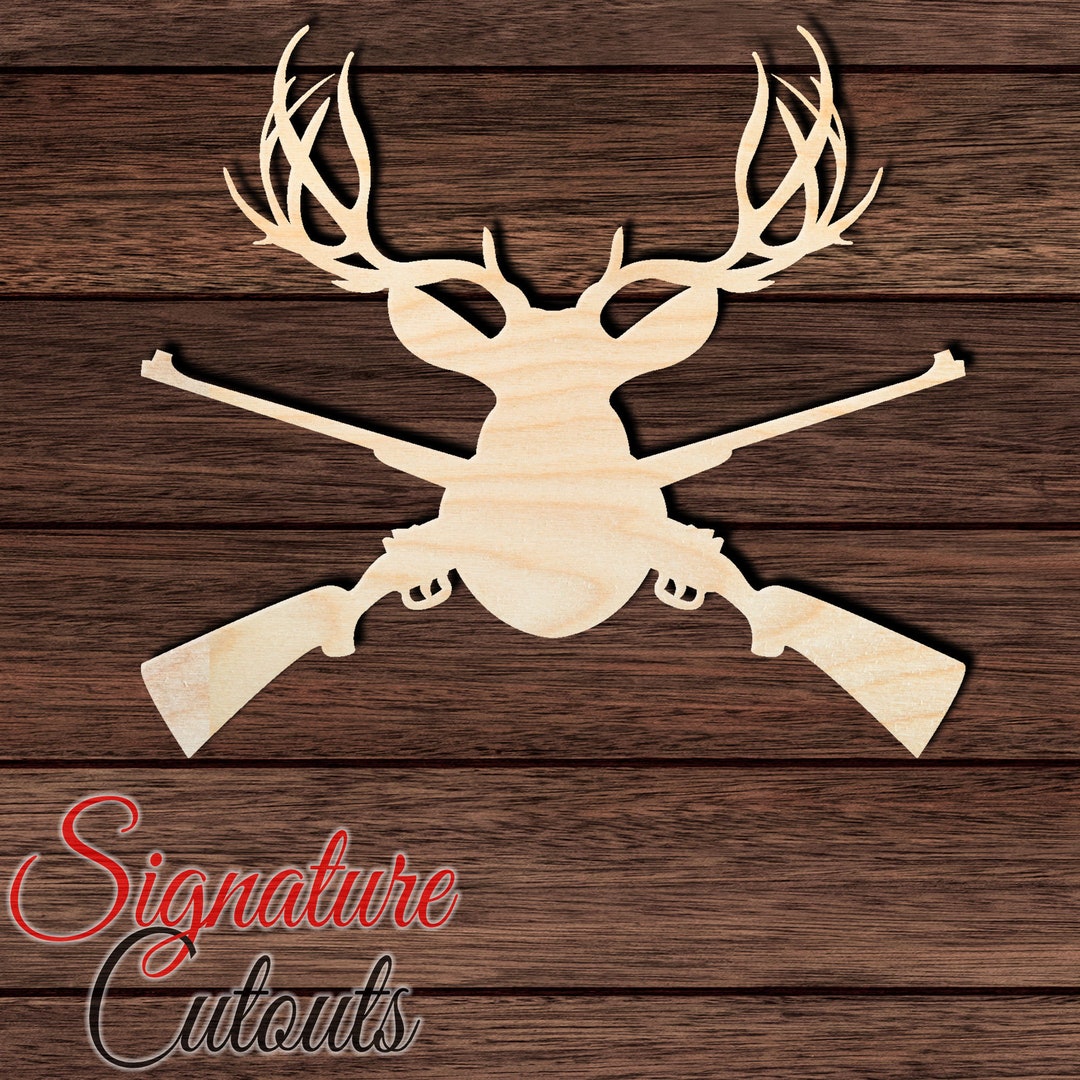 Deer 012 Wooden HQ Cutout for Crafting, Home & Room Décor, and Other ...