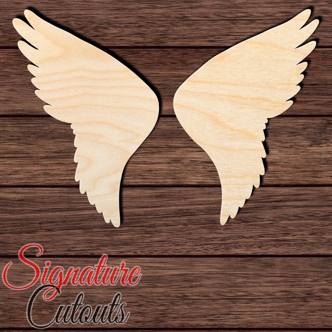 Wings 012 Cutout for Crafting, Home & Room Décor, and Other DIY ...