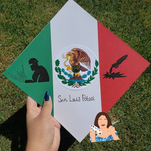 Mexican Graduation Cap Topper - Etsy