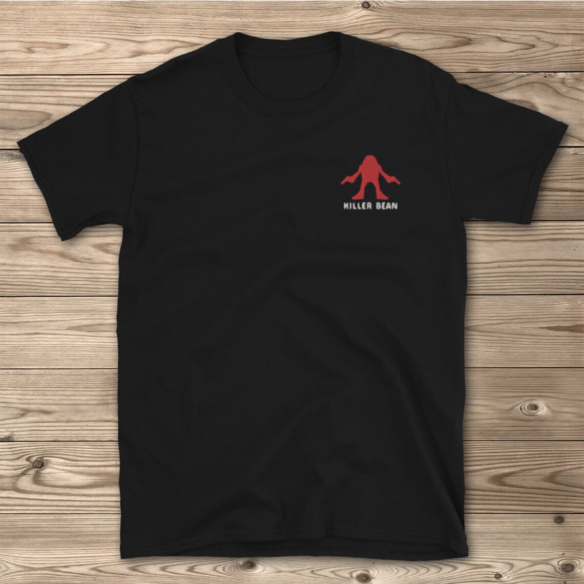 Killer Bean T-shirt: Embroidered Logo- Official Killer Bean Merch - Men ...