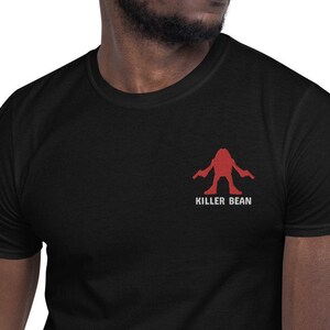 Killer Bean T-shirt: Embroidered Logo- Official Killer Bean Merch - Men ...