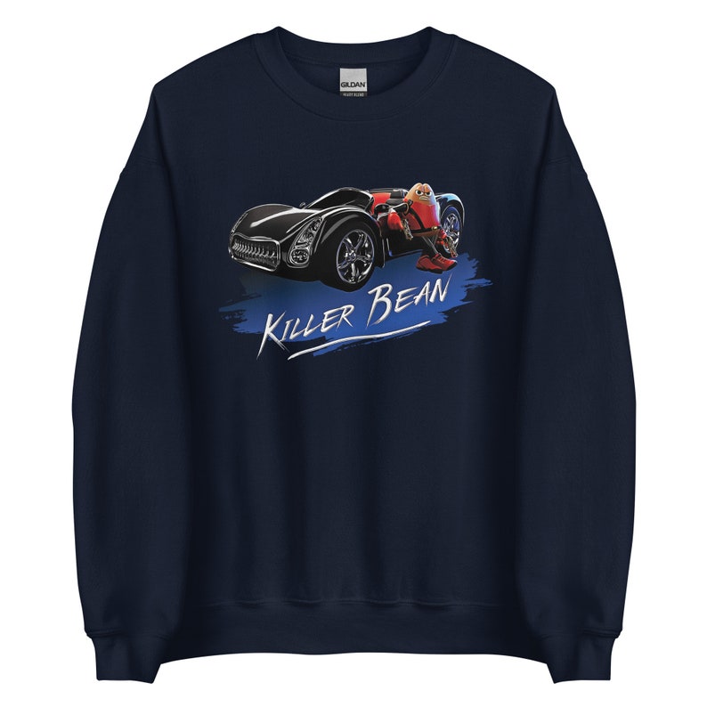 Killer Bean Sweatshirt: Roadster - Official Killer Bean Merch - Unisex ...