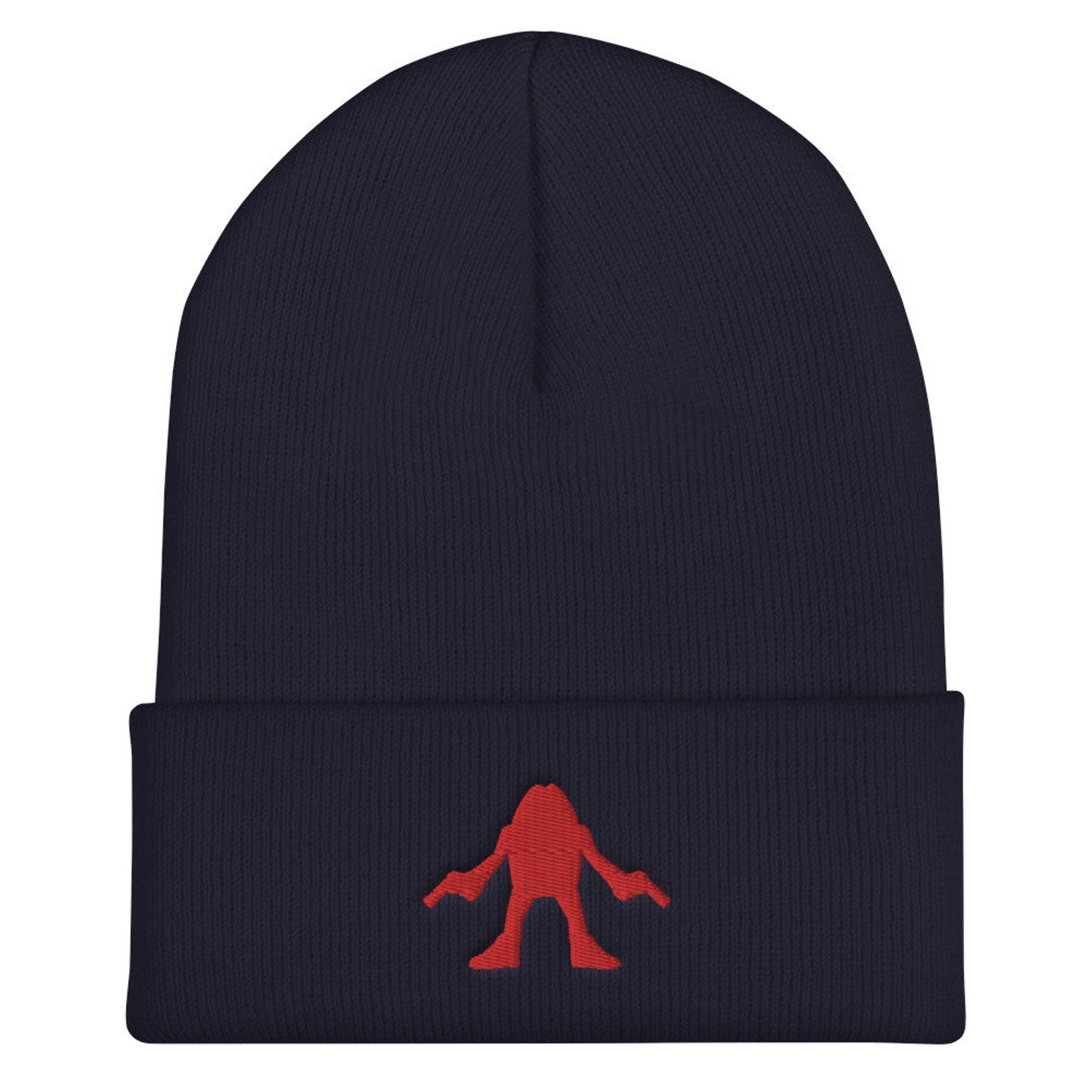 Killer Beanie: Cuffed Beanie - Embroidered Logo - Dark Colors ...