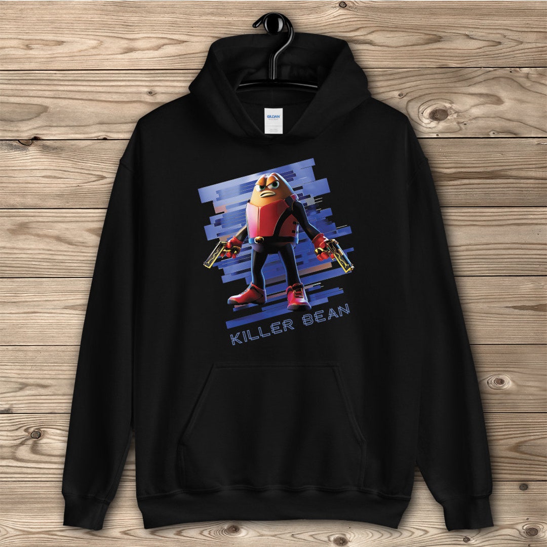 Killer Bean Hoodie: Steel Design - Official Killer Bean Merch - Men's ...