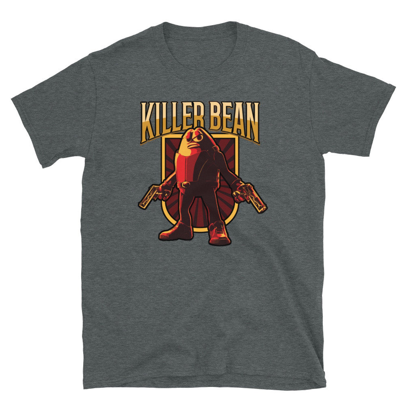 Killer Bean T-shirt: Comic Art Official Killer Bean Merch | Etsy UK