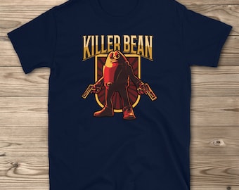 Killer Bean T-shirt: Embroidered Logo Official Killer Bean Merch Men's ...