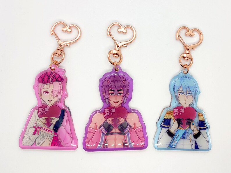 Nu: Carnival Charm Keychain Badge Sticker Holographic Aster Morvay ...