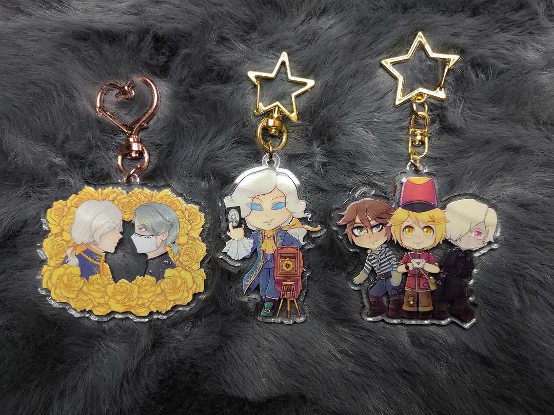 Identity V Idv Charm Keychain Joscarl VAL Joseph Photographer - Etsy