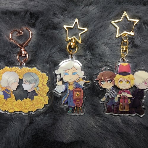 Identity V Idv Cushion Plushie Plush Charm Keychain VAL Victor - Etsy