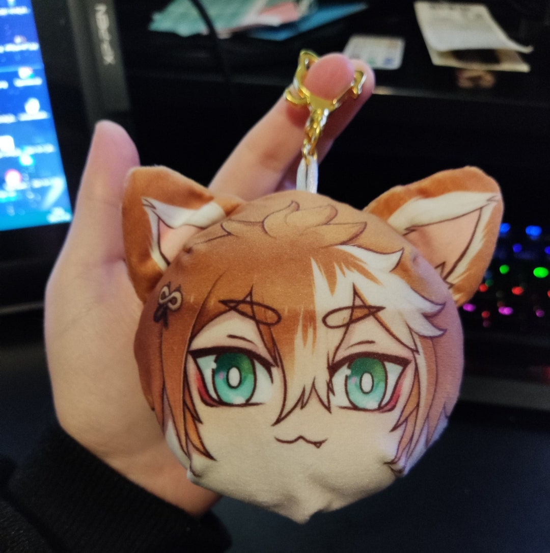 Genshin Impact Omanjuu Gorou Ball Charm Keychain - Etsy