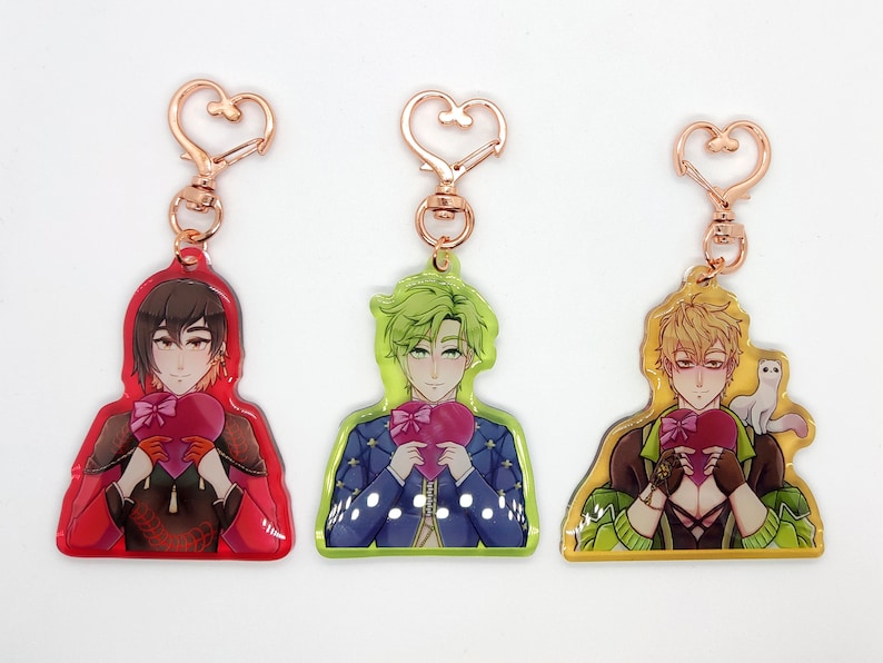 Nu: Carnival Charm Keychain Badge Sticker Holographic Aster Morvay ...