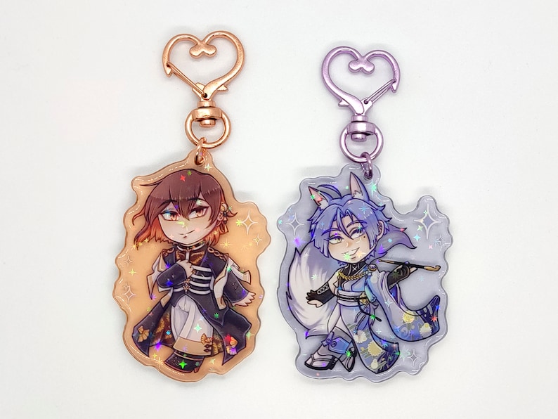 Nu: Carnival Charm Keychain Badge Sticker Holographic Aster Morvay ...