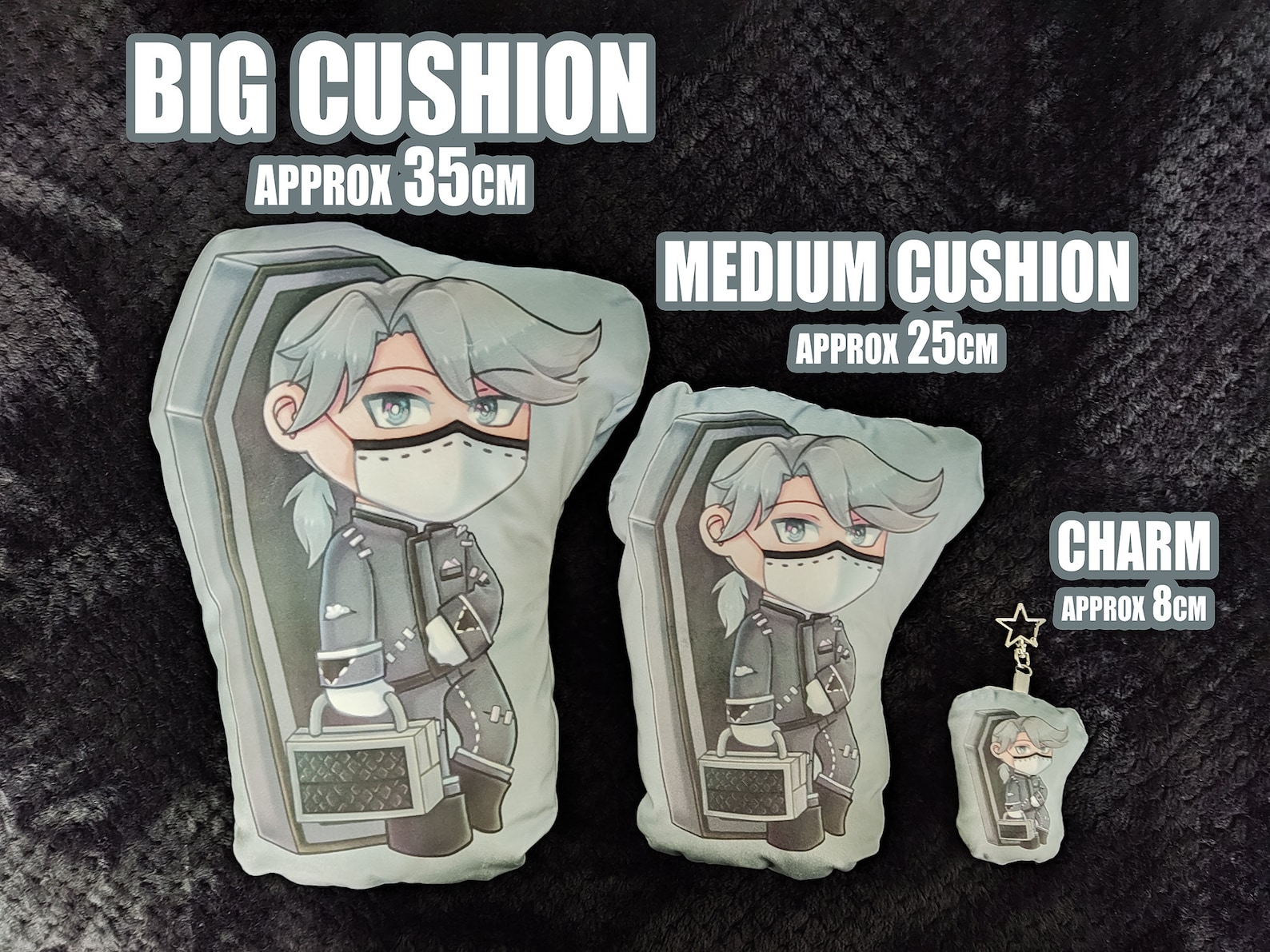Identity V Idv Cushion Plushie Plush Charm Keychain VAL Victor Grantz ...