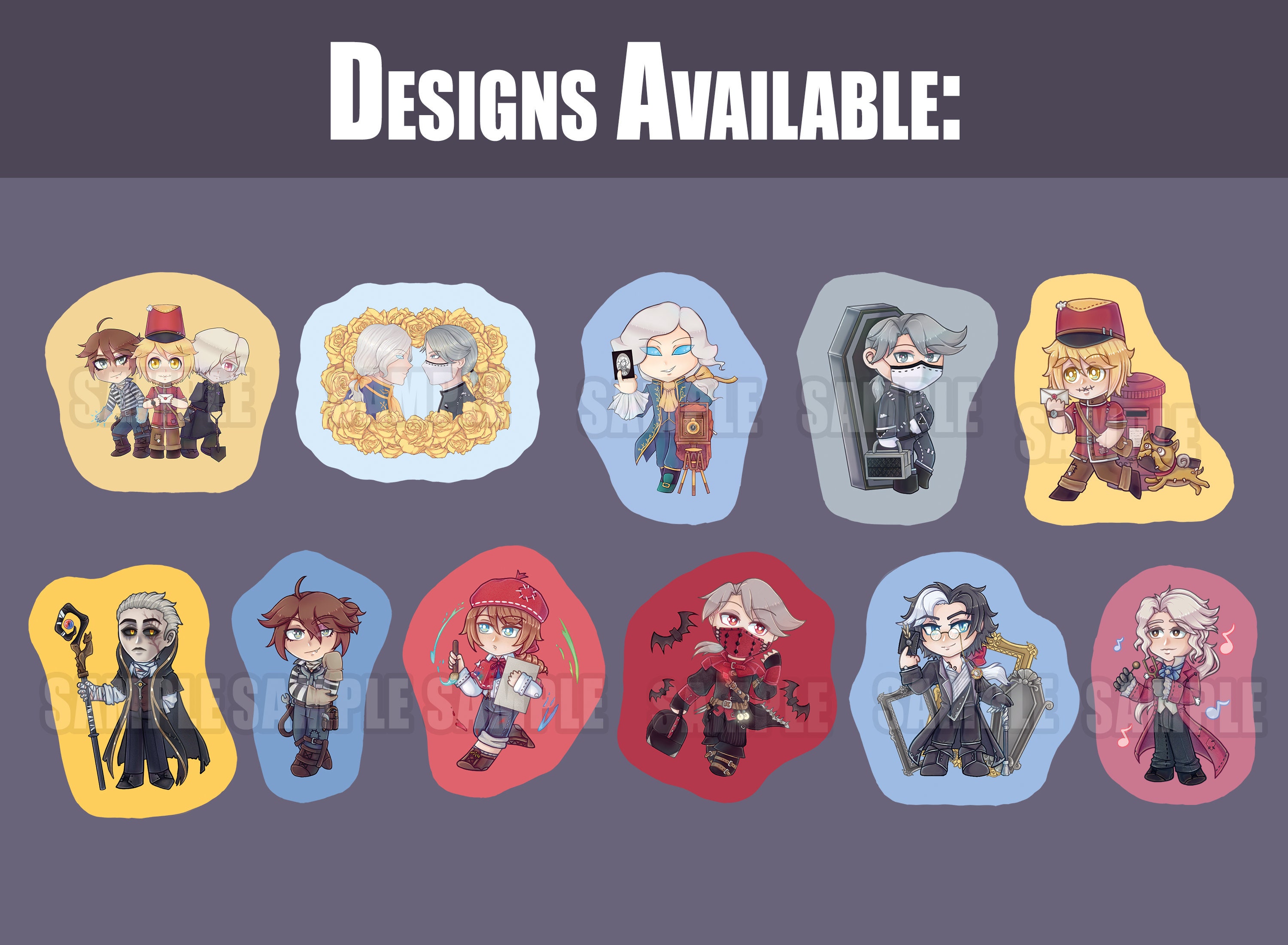 Identity V Idv Cushion Plushie Plush Charm Keychain VAL Victor Grantz ...