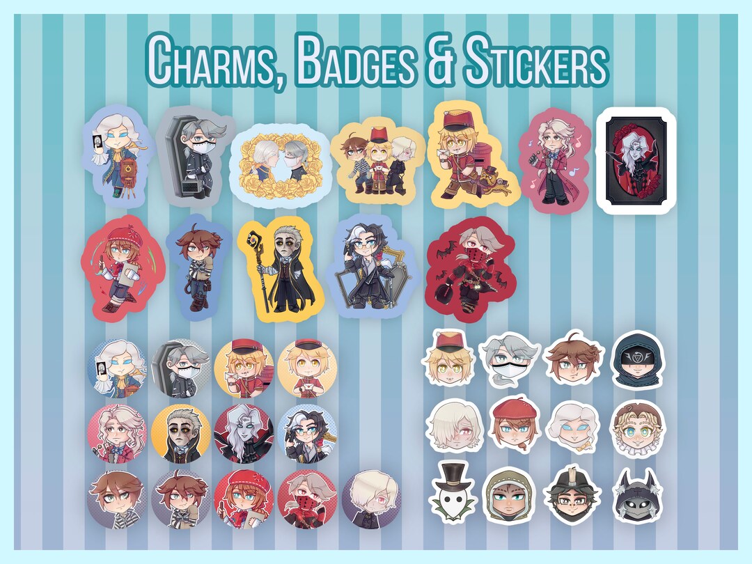 Identity V Idv Charm Keychain Joscarl VAL Joseph Photographer Embalmer ...