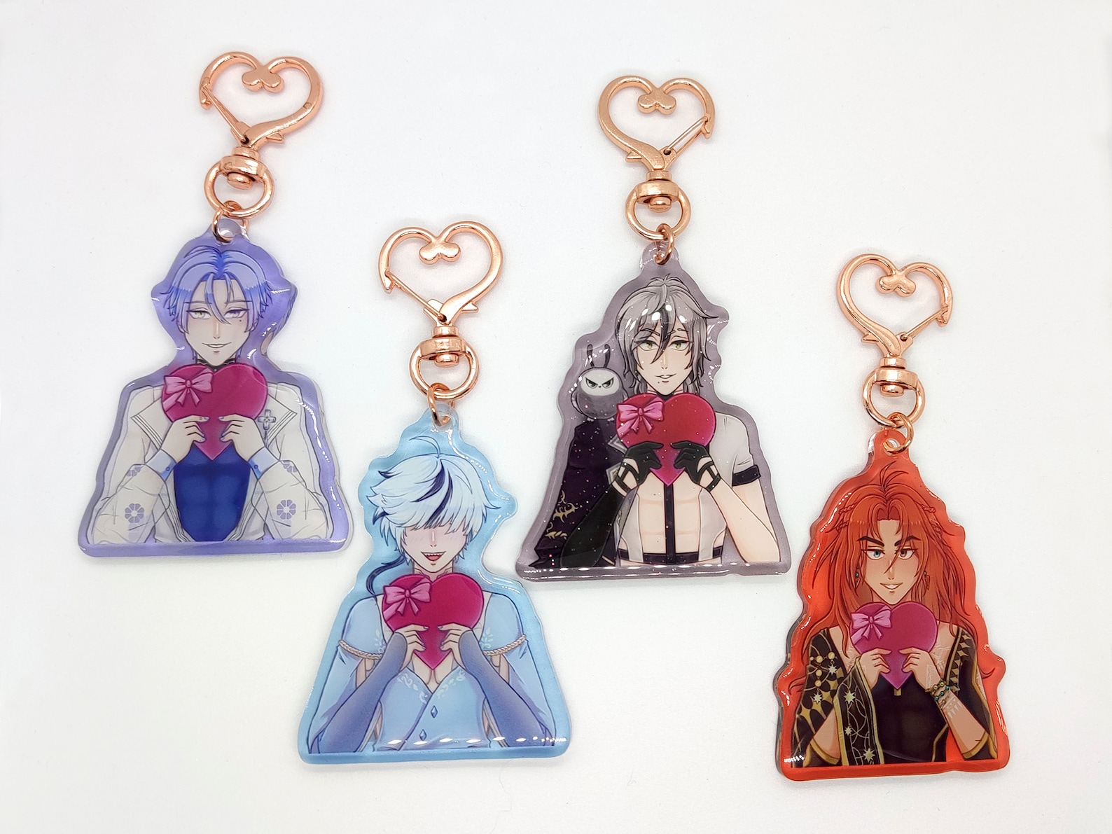 Nu: Carnival Charm Keychain Badge Sticker Holographic Aster Morvay ...