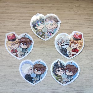Identity V Ships BL Yaoi Badge Sticker Holographic Joseph Aesop Victor ...