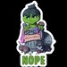 Ami the Grouch Nope & Scram Stickers | Ami the Grouch Sticker Decals - Etsy