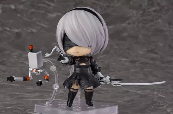 10cm NieR Automata Android 2B Action cute game Figure Dolls & Action ...